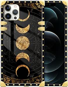Amazon.com: DAIZAG Case Compatible with iPhone 14 Pro Max,Golden Shockproof Phone Cover Gift ...