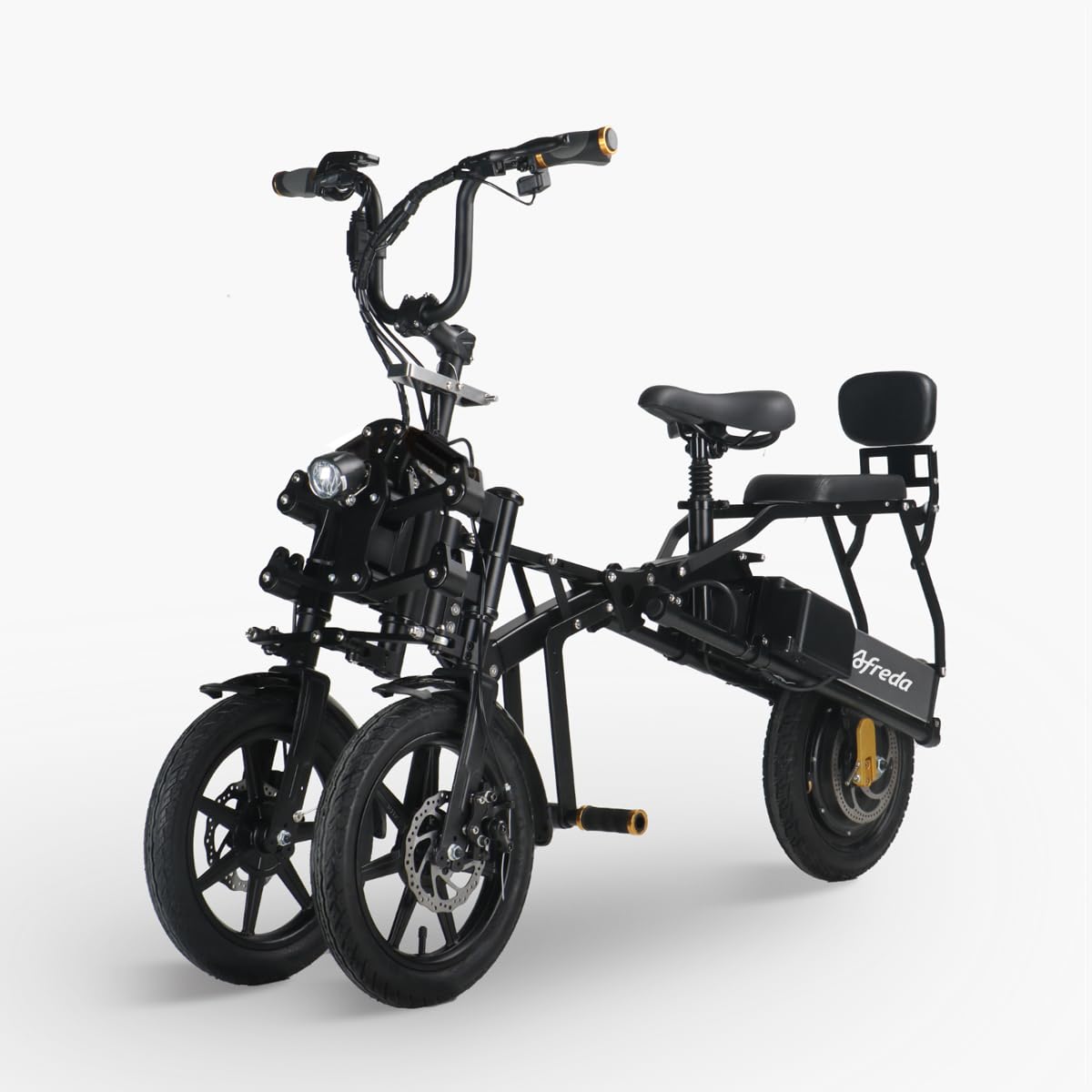 Amazon.com : JPP Afreda S6 Electric Tricycle for Adults 500W, Indie ...