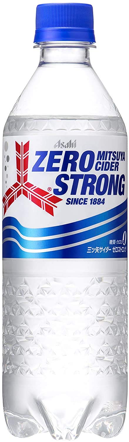 Buy ASAHI Mitsuya Cider Zero Strong 16.9 fl.oz. (500ml) PET (Pack of 6 ...