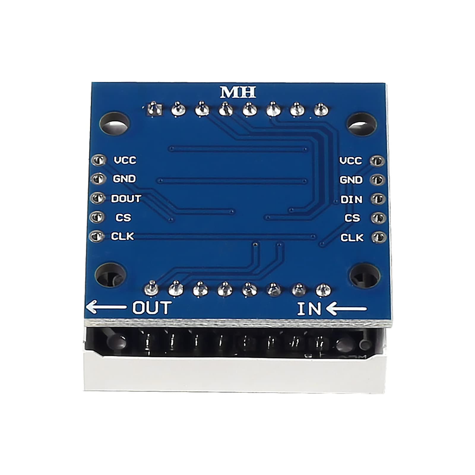Snapklik.com : AOICRIE 6pcs MAX7219 8x8 Dot Matrix LED Display Module ...