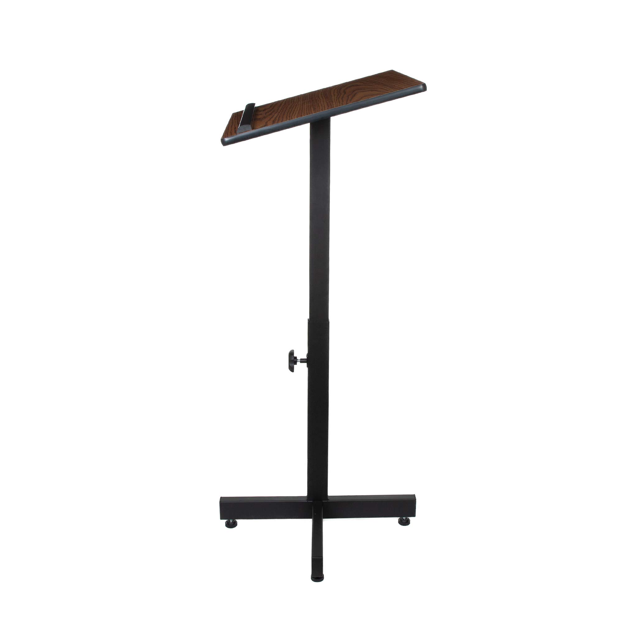 Snapklik.com : OEF70MO Height Adjustable Portable Lectern Stand ...
