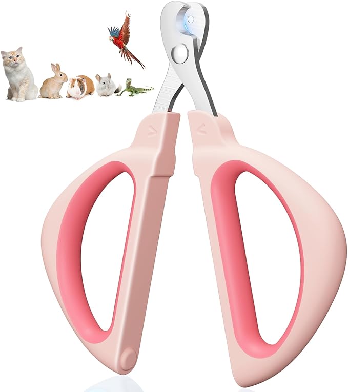 Euqvunn Cat Nail Clippers, Professional Cat Claw Clipper with Safe ...