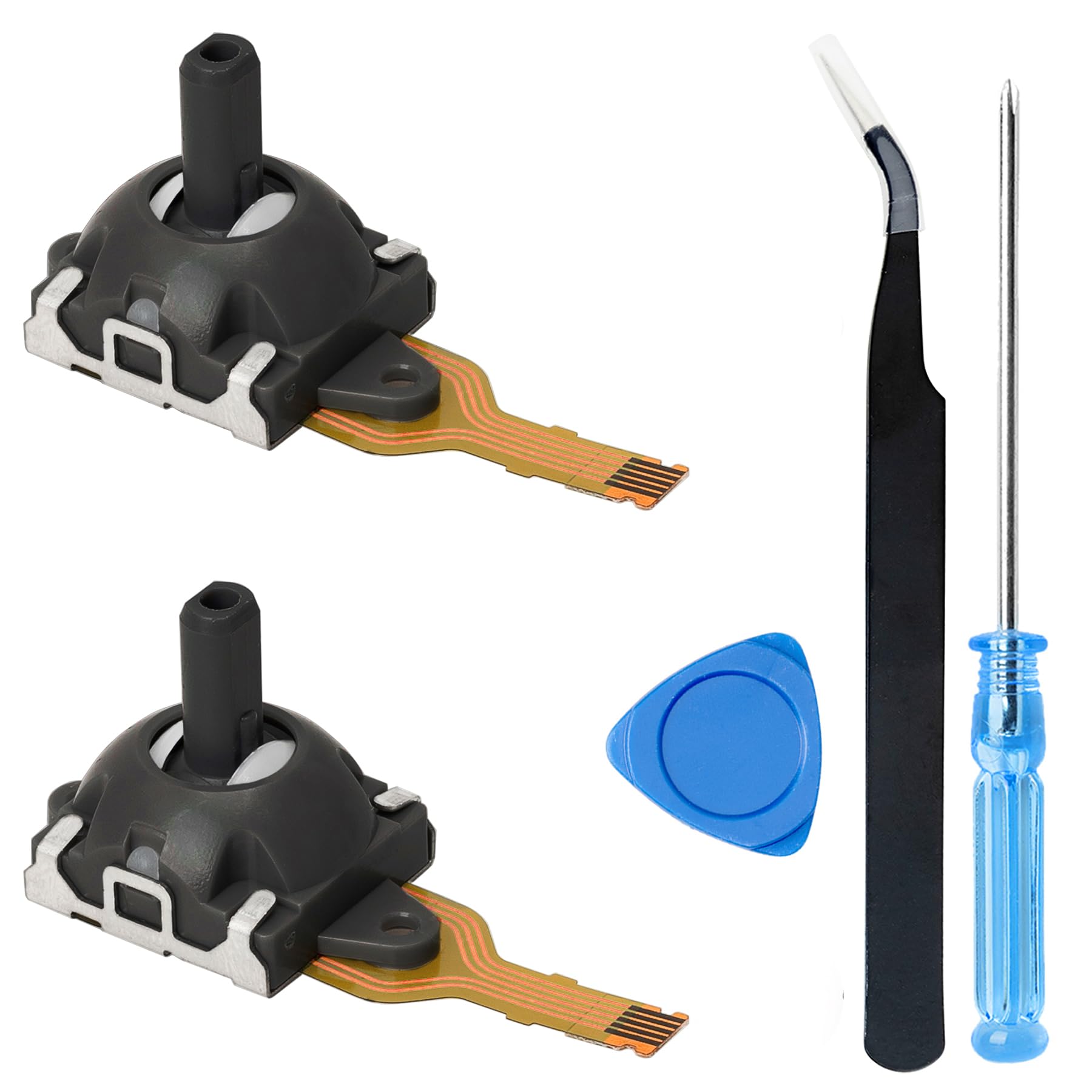 Amazon.com: 2 Pack Hall Joystick Replacement for Legion Go, Tighter Hall Joystick Compatible ...