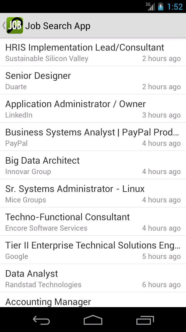 Job Search App - App on Amazon Appstore