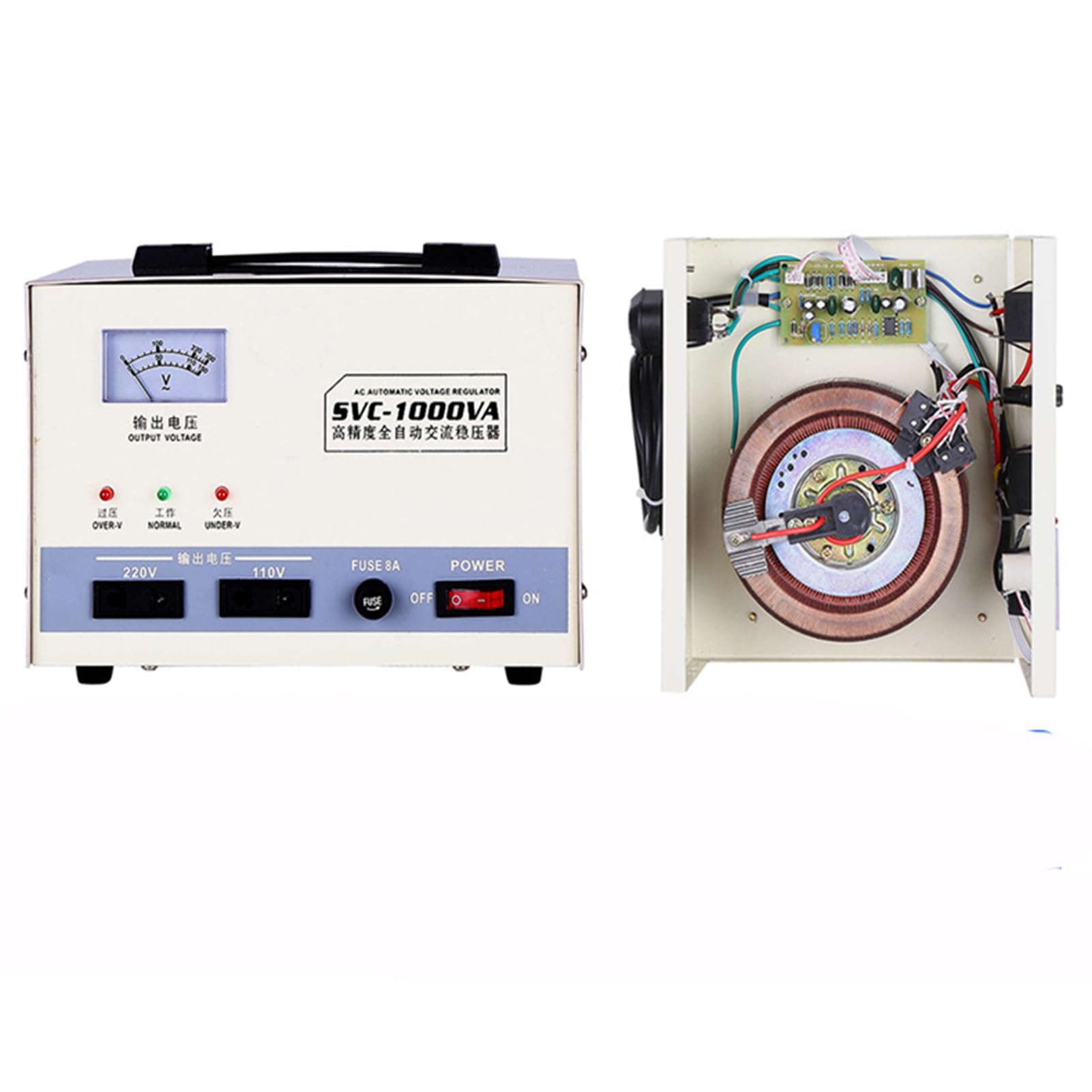 Regulador De Voltaje SVC-15000 ULTRA Automatic Voltage Stabilizer 1 Phase 15 KVA U2013 Eagle ...