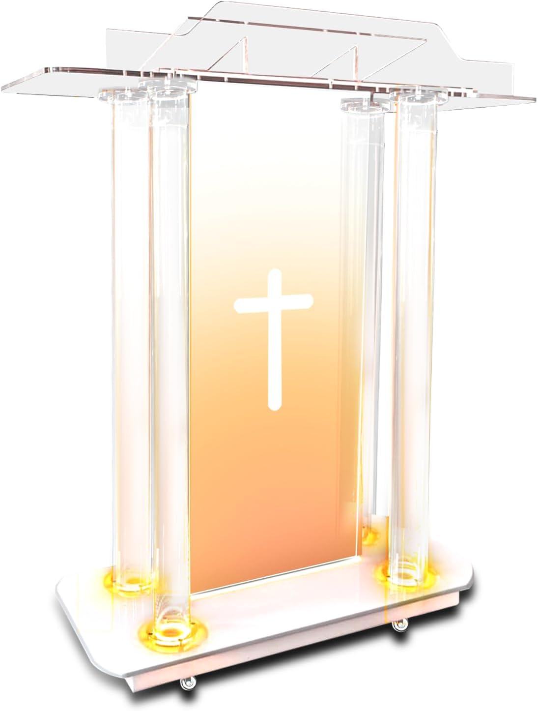 Amazon.com : Church Pulpit with 15 Colors Adjustable and 4 Flashing ...