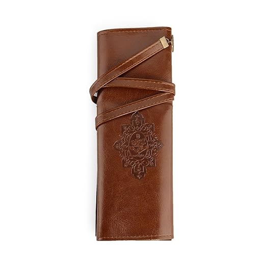 1x Stifte Etui PU Leder Stifteetui Pencilcase Stifttasche Kosmetik ...