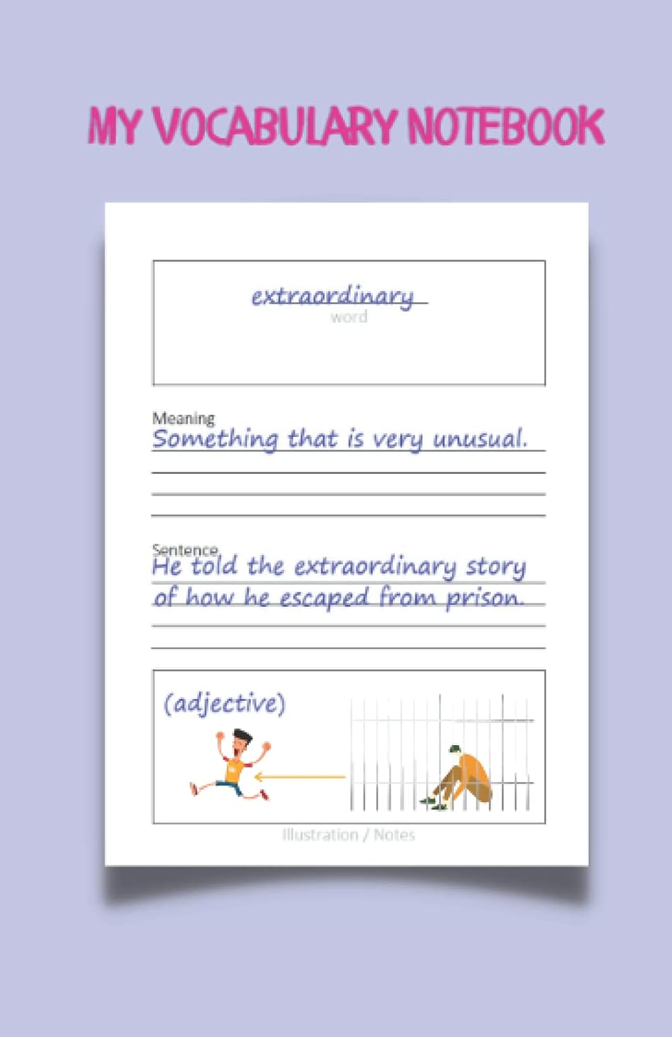 Amazon.com: My Vocabulary Notebook: Build up your own personal word ...