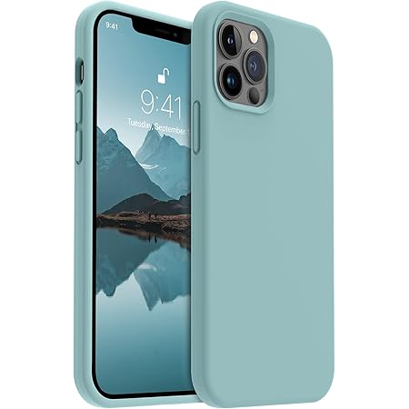Amazon.com: IceSword iPhone 12 Pro Max Case Stone, Liquid Silicone ...