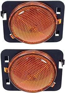 Amazon.com: For Jeep Wrangler 2007-2017 Side Marker Light Assembly ...