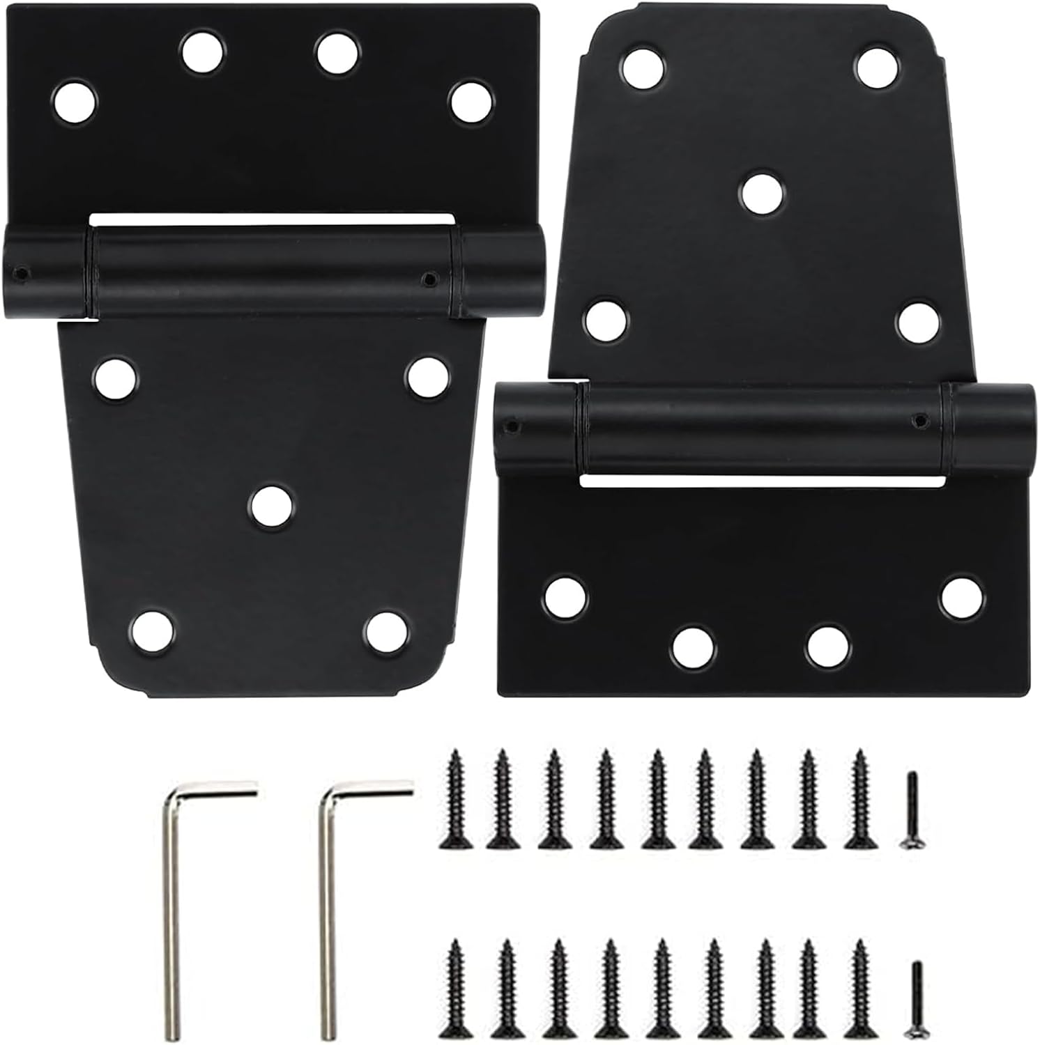 Amazon.com: HOME MASTER HARDWARE Self-Closing Spring Gate Hinge 3-1/2 ...