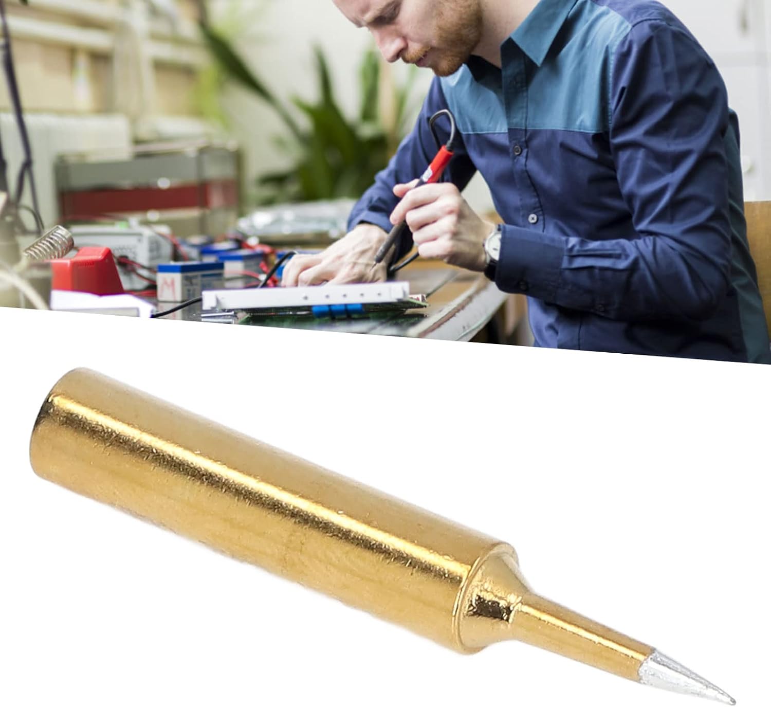 Buy Soldering Iron Tips, SFD‑900‑T‑I Internal Heat Iron 120W 100-600°C ...