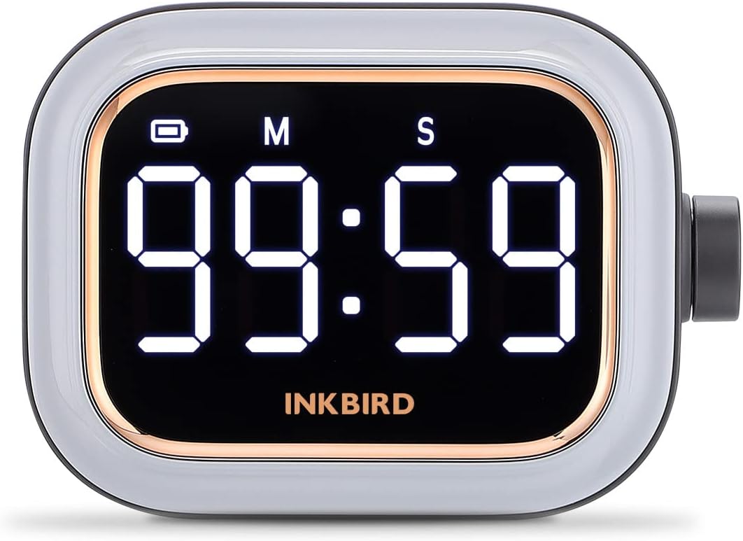Amazon.com: INKBIRD Visual Magnetic Timer with LED Backlit Display with ...
