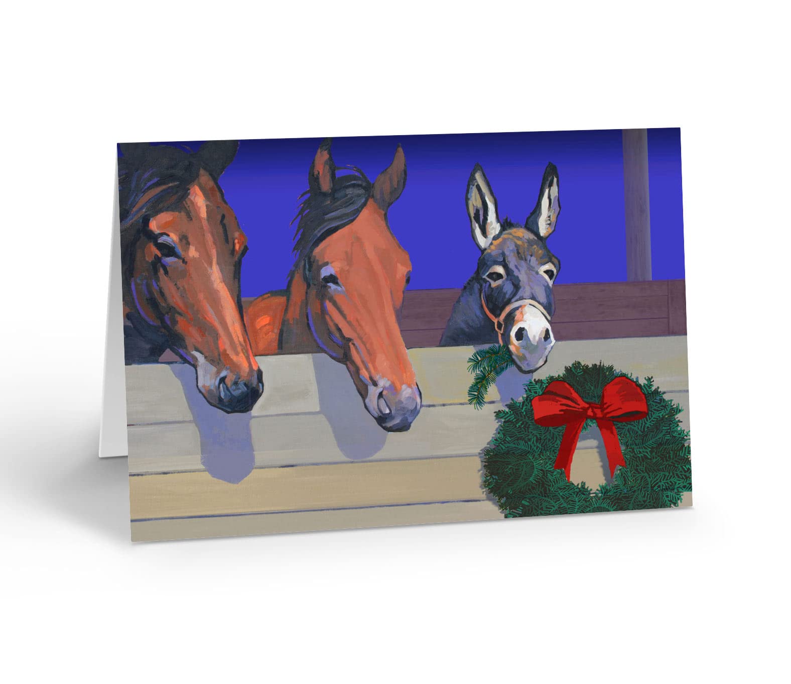 Amazon.com : Stonehouse Collection Western Horse Christmas Cards - 12 ...