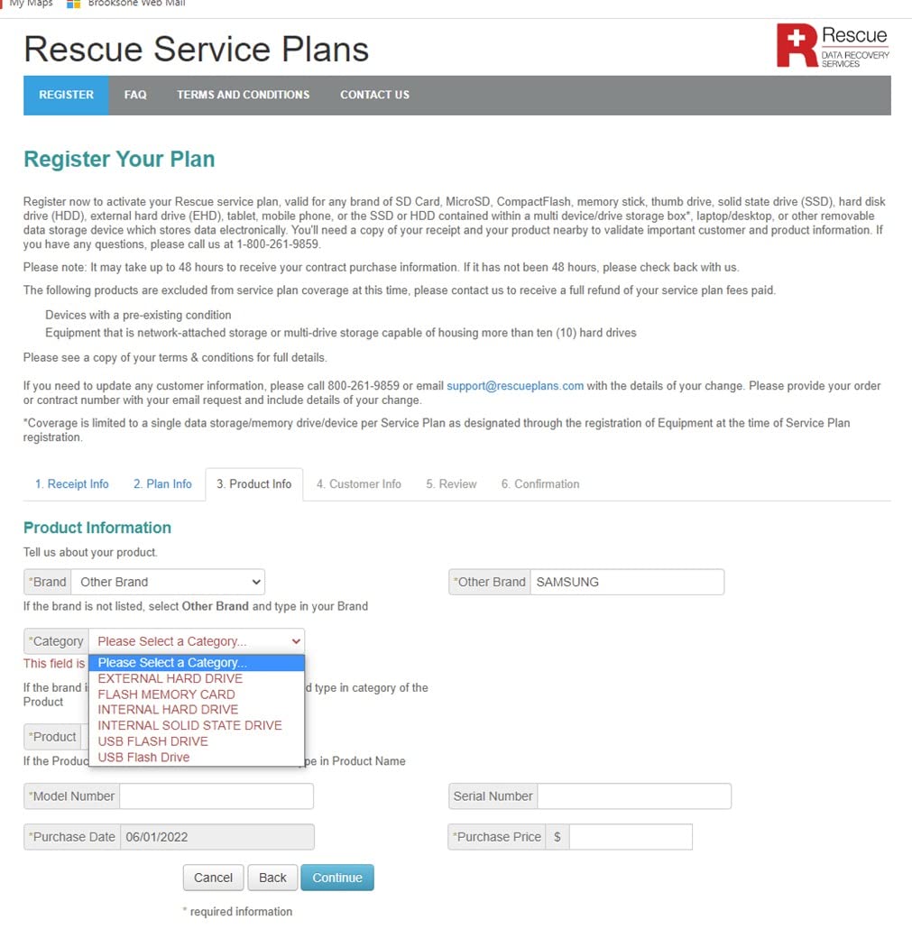 Amazon.com: Rescue - 3 Year Data Recovery Plan for SSD : Electronics