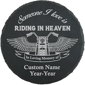 Amazon.com: Generic Riding Memorial Stone| Remembrance Gifts for Loss ...