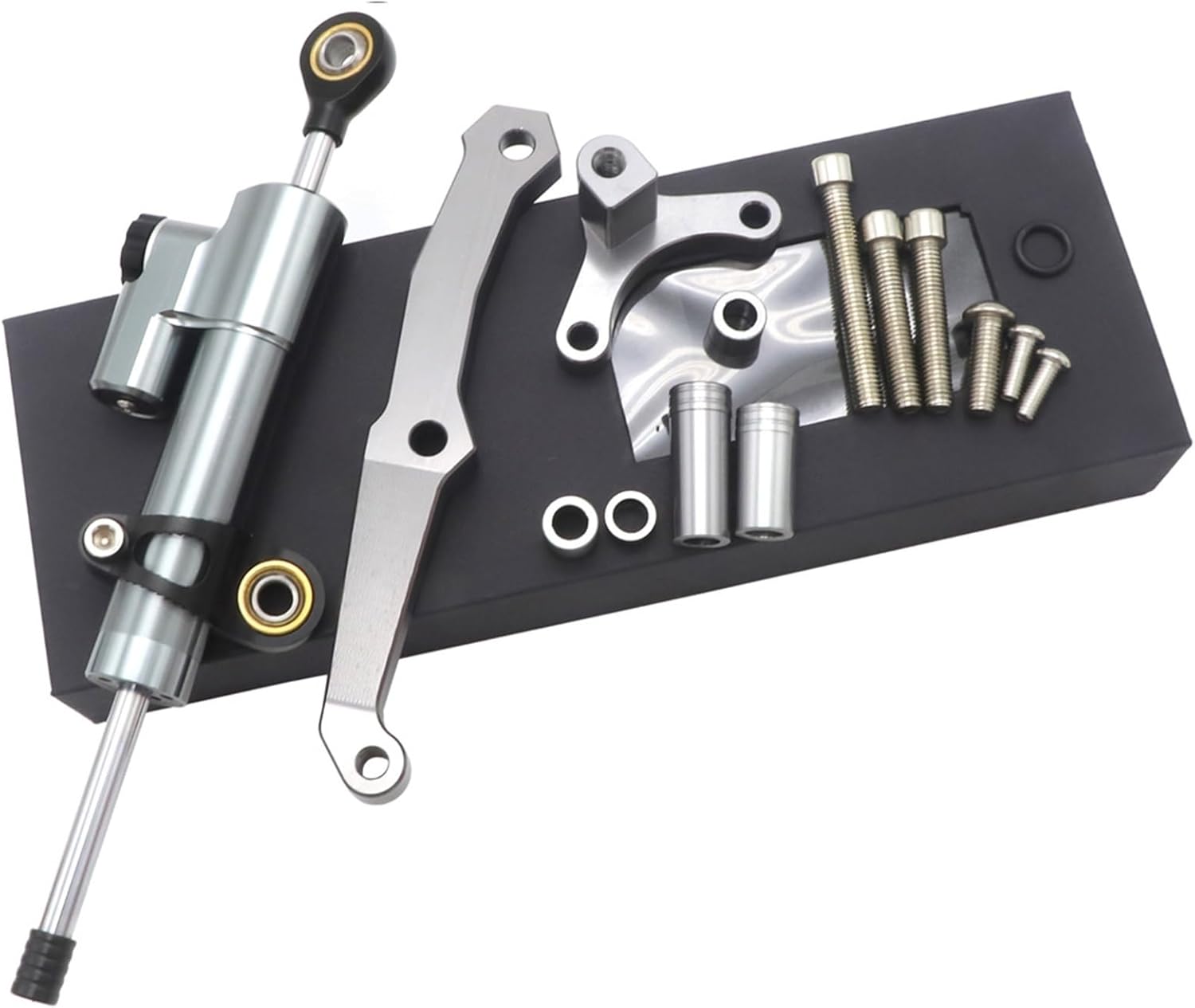 Amazon.co.jp: For Kawasaki Z800 2013-2018 Black CNC Steering Damper ...