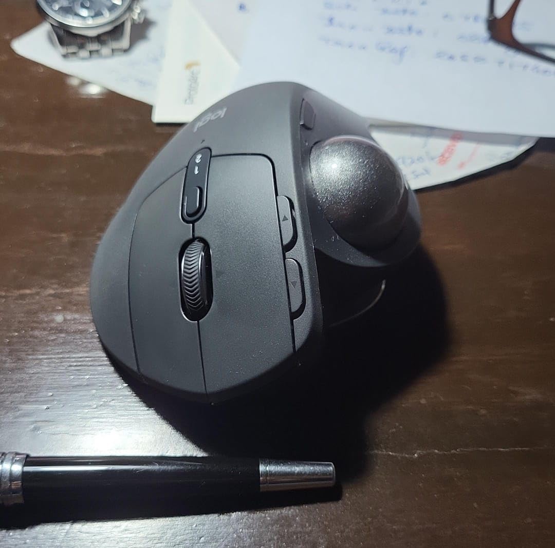 Amazon.in: Buy Logitech MX Ergo S Advanced Wireless Trackball Mouse ...