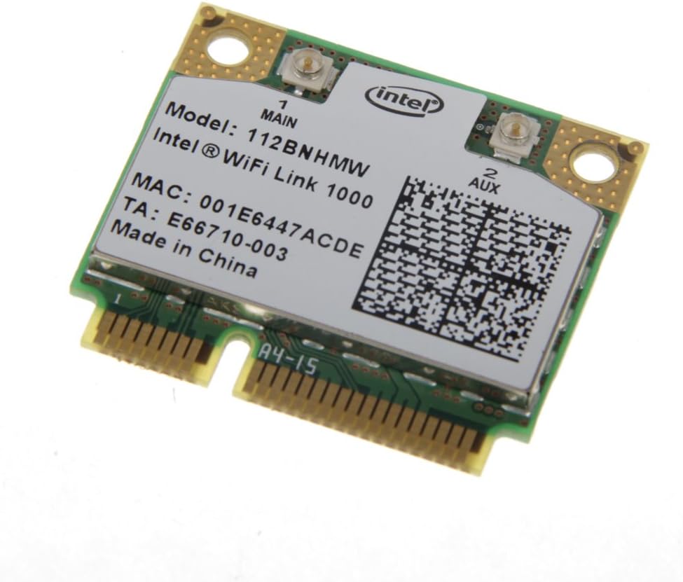Amazon.com: Intel WiFi Link 5100 A-B-G-N Mini PCIe Card 512AN-MMW 512AN ...