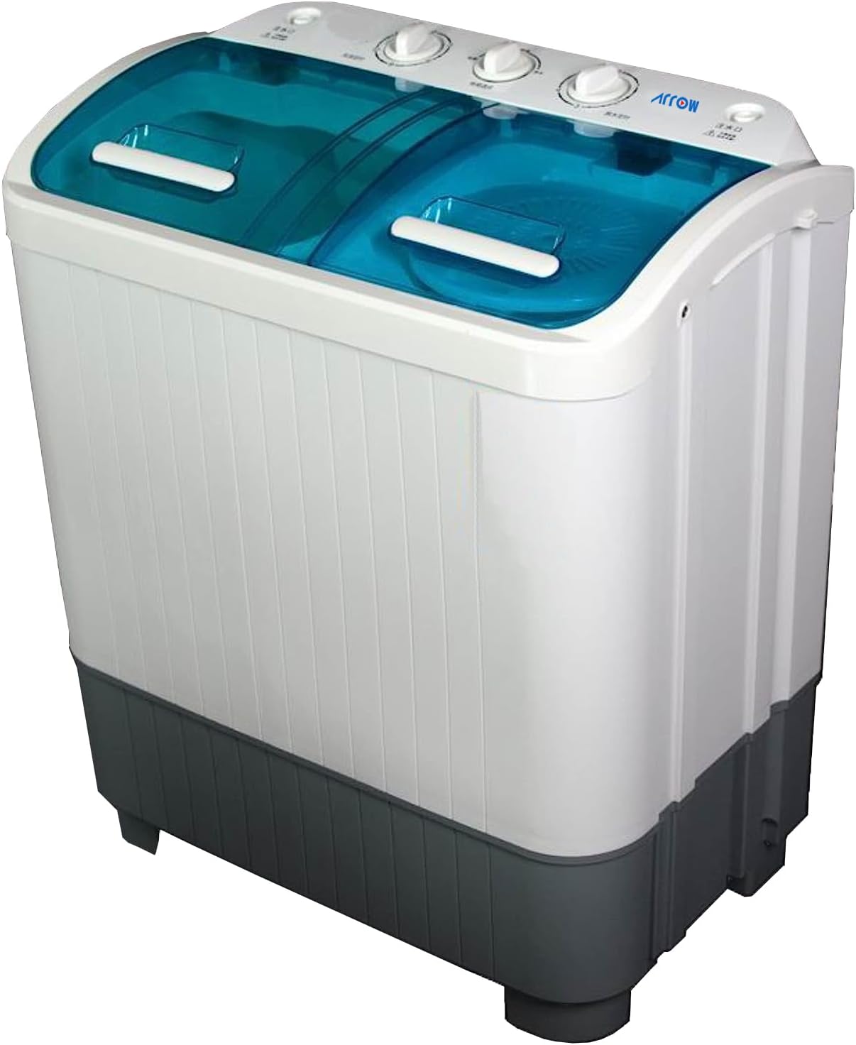 Dansat Twin Tub Washing Machine, Top Load, 5 Kg, White - DW5W : Buy ...