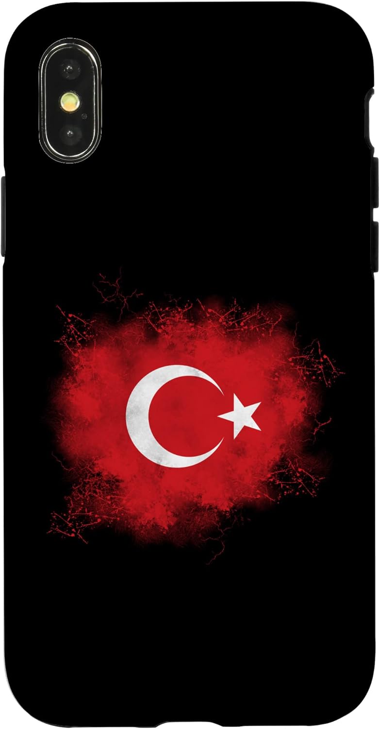Amazon.com: iPhone X/XS Turkey Flag,Turk Bayragi,Turkiye,Turkey. Case ...
