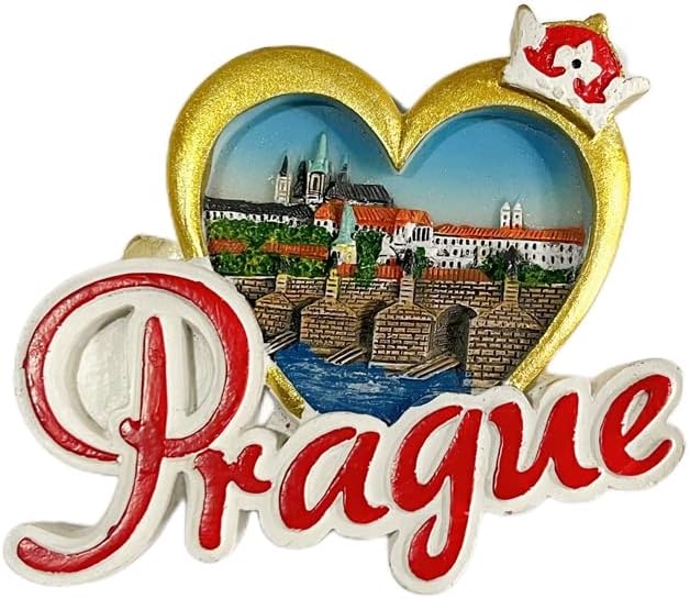 Amazon.com: Prague Czech 3D Fridge Magnet Souvenir Gift,Resin Handmade ...