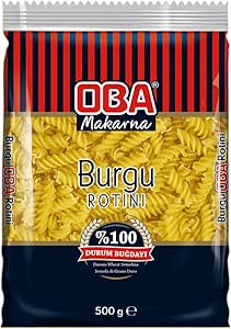 Oba Pasta 500gr Burgu (Rotini) x 20 pack : Amazon.co.uk: Grocery