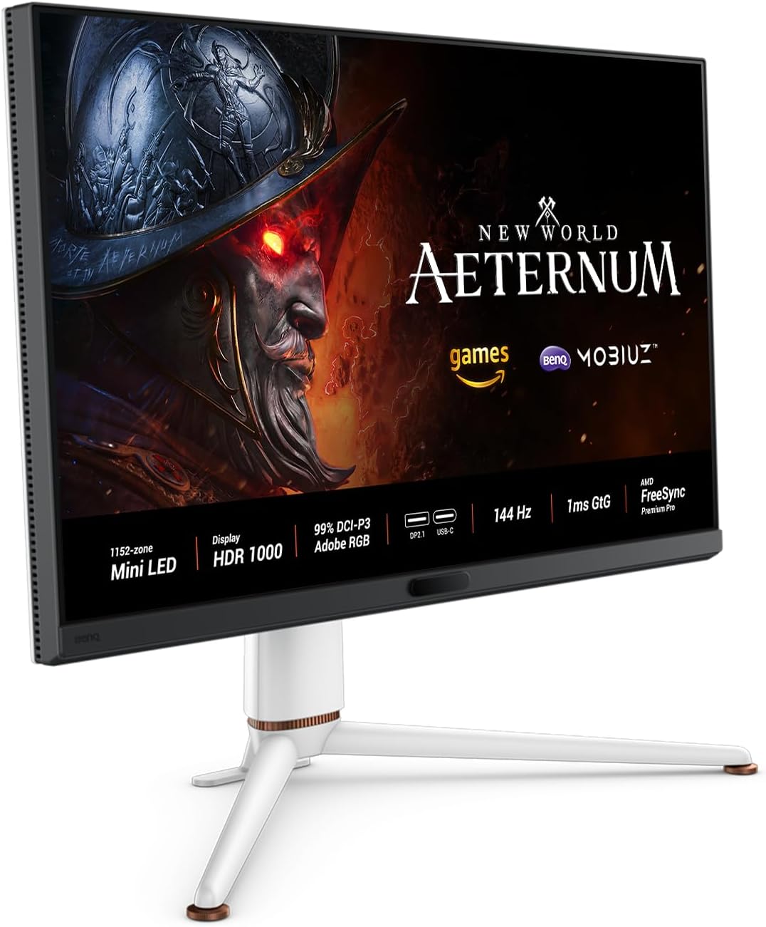 Amazon.com: KTC 32 Inch 4K Mini LED Monitor, Fast IPS, HDR1000 144Hz ...