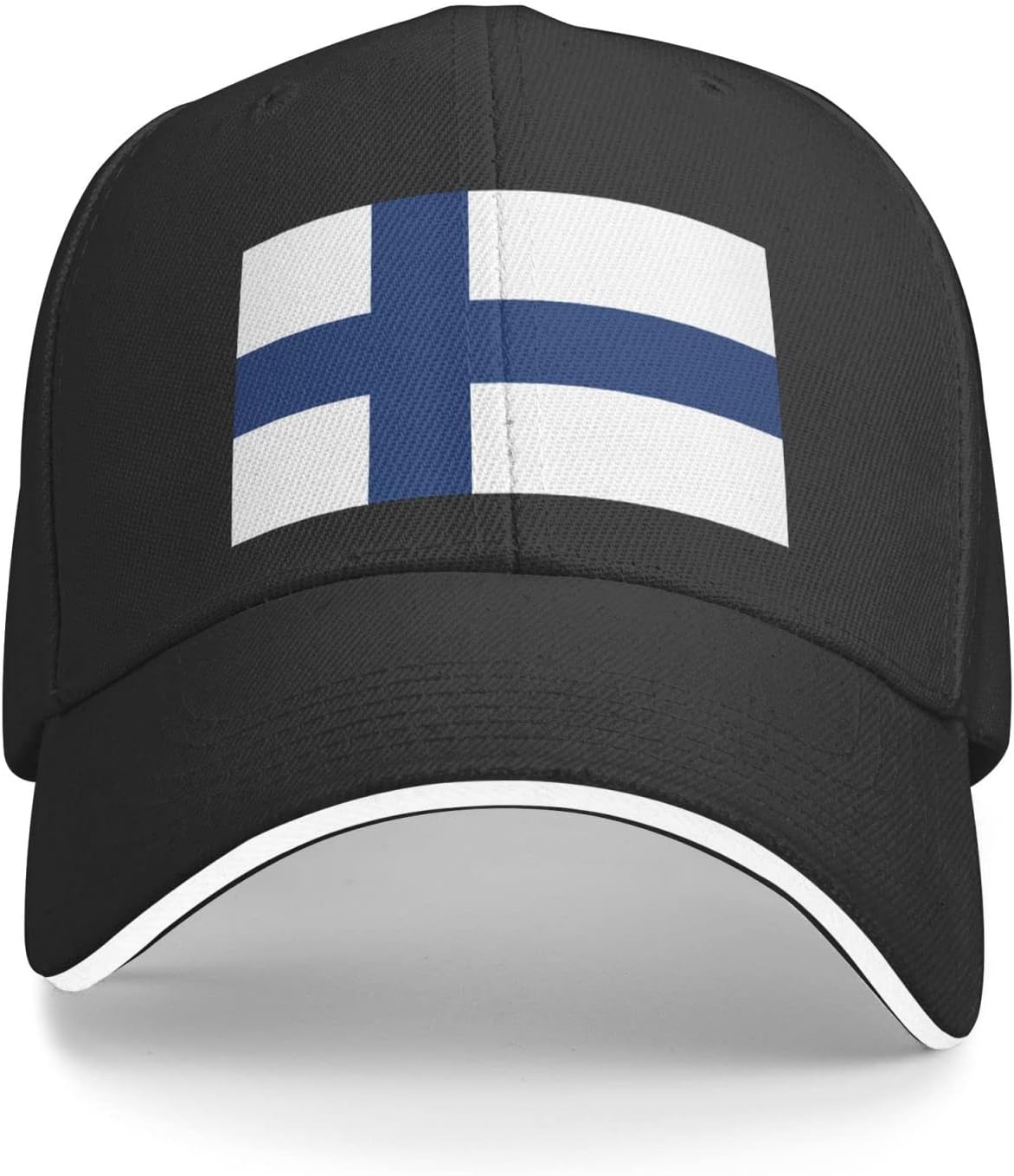 NAFSKL Finland Flag Finnish Baseball Cap for Women Cowboy Hat Trucker ...