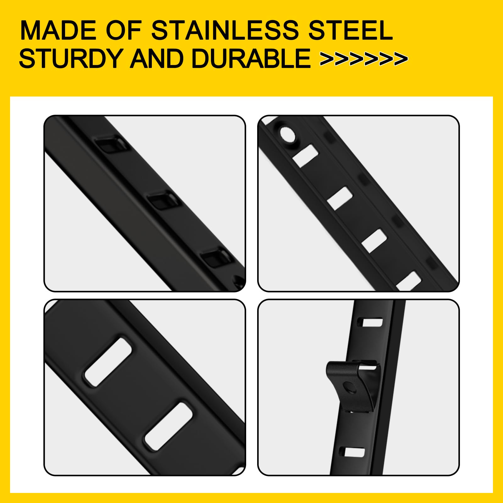Shelf Track Yaocom 36 Inch Shelf Pilaster Metal Mortise Mount Pilaster ...