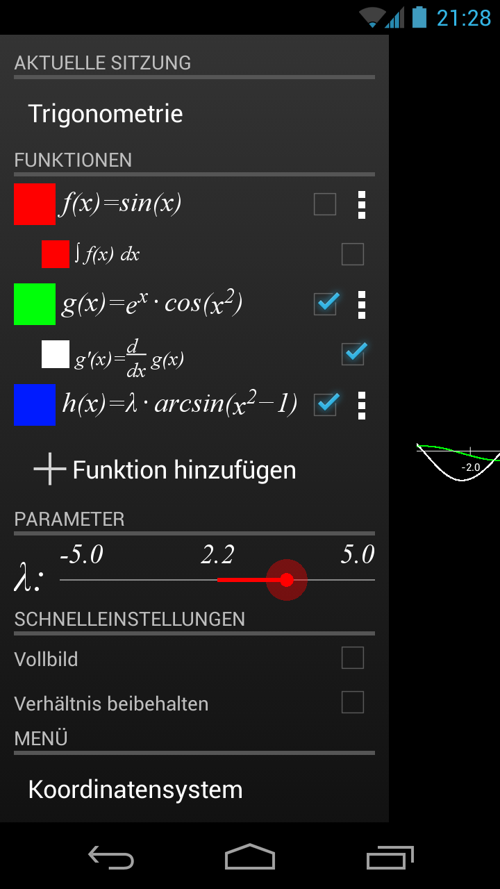Graph Lite - function plotter - App on Amazon Appstore