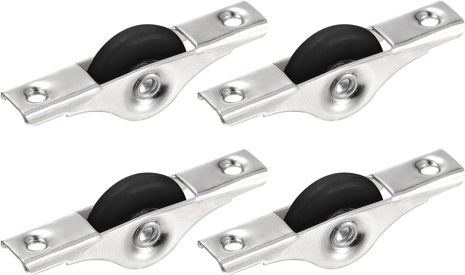 uxcell 30mm Sliding Door Nylon Pulley Window Wheels for Furniture ...