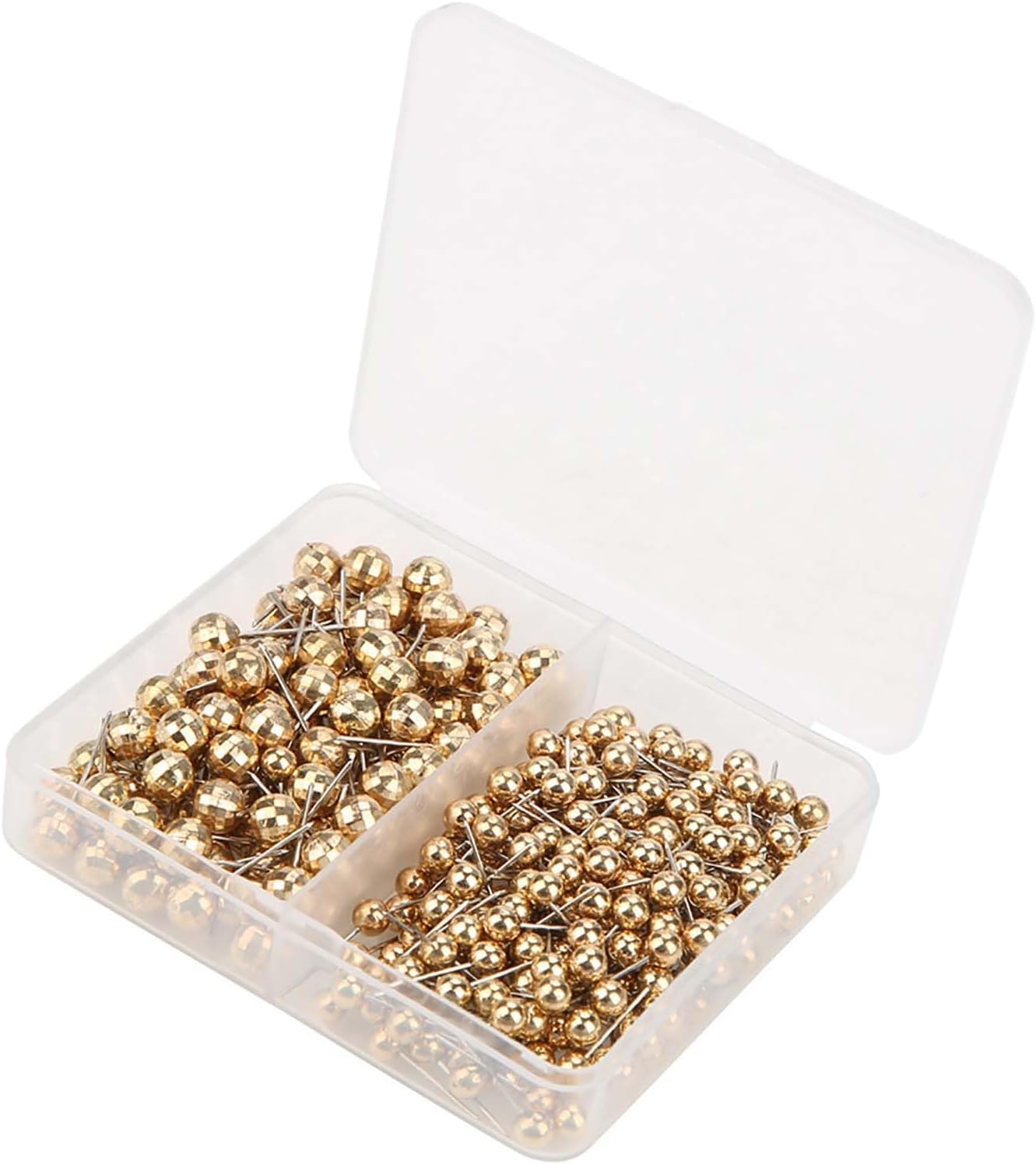 Amazon.com: Sunicon 300pcs Round Head Sewing Pins,Round Pearl Head Pins ...