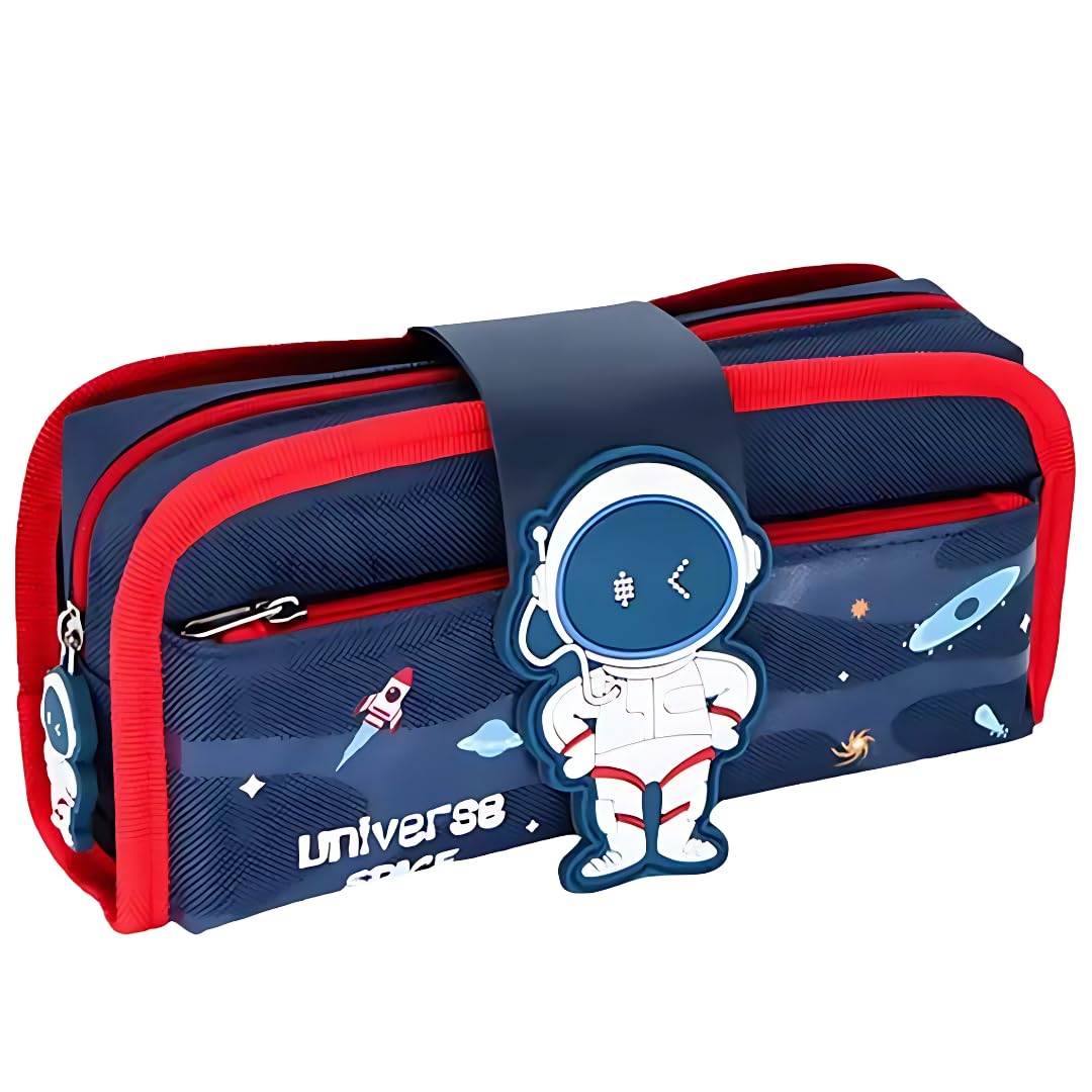 Storio Space Astronaut Pencil Case Large Capacity Pen Bag,Cute Cartoon ...
