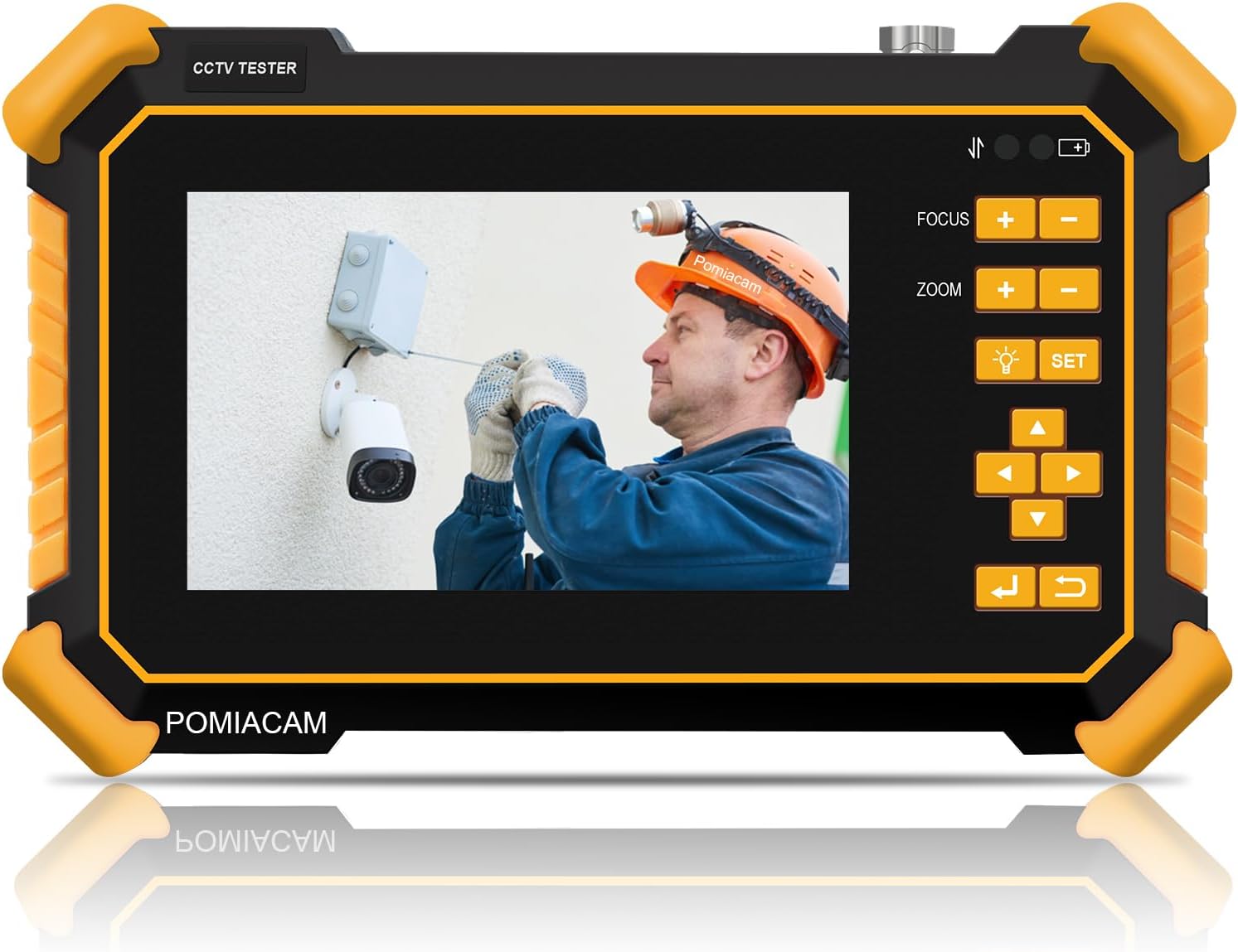 EVERSECU 5 in 1 CCTV Tester Support Upt to 4K IP Camera & 720P/1080P ...