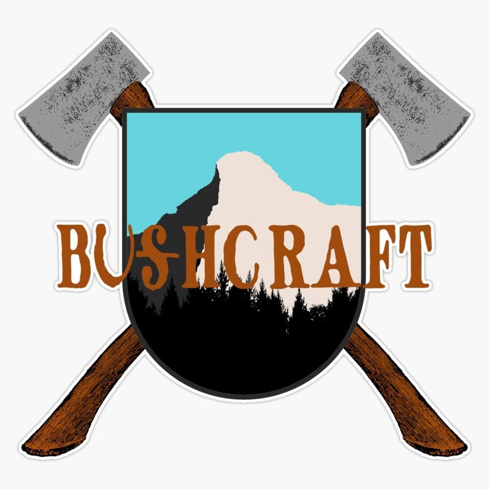 Amazon.com - Bushcraft Sticker Vinyl Decal Bumper Sticker 5"