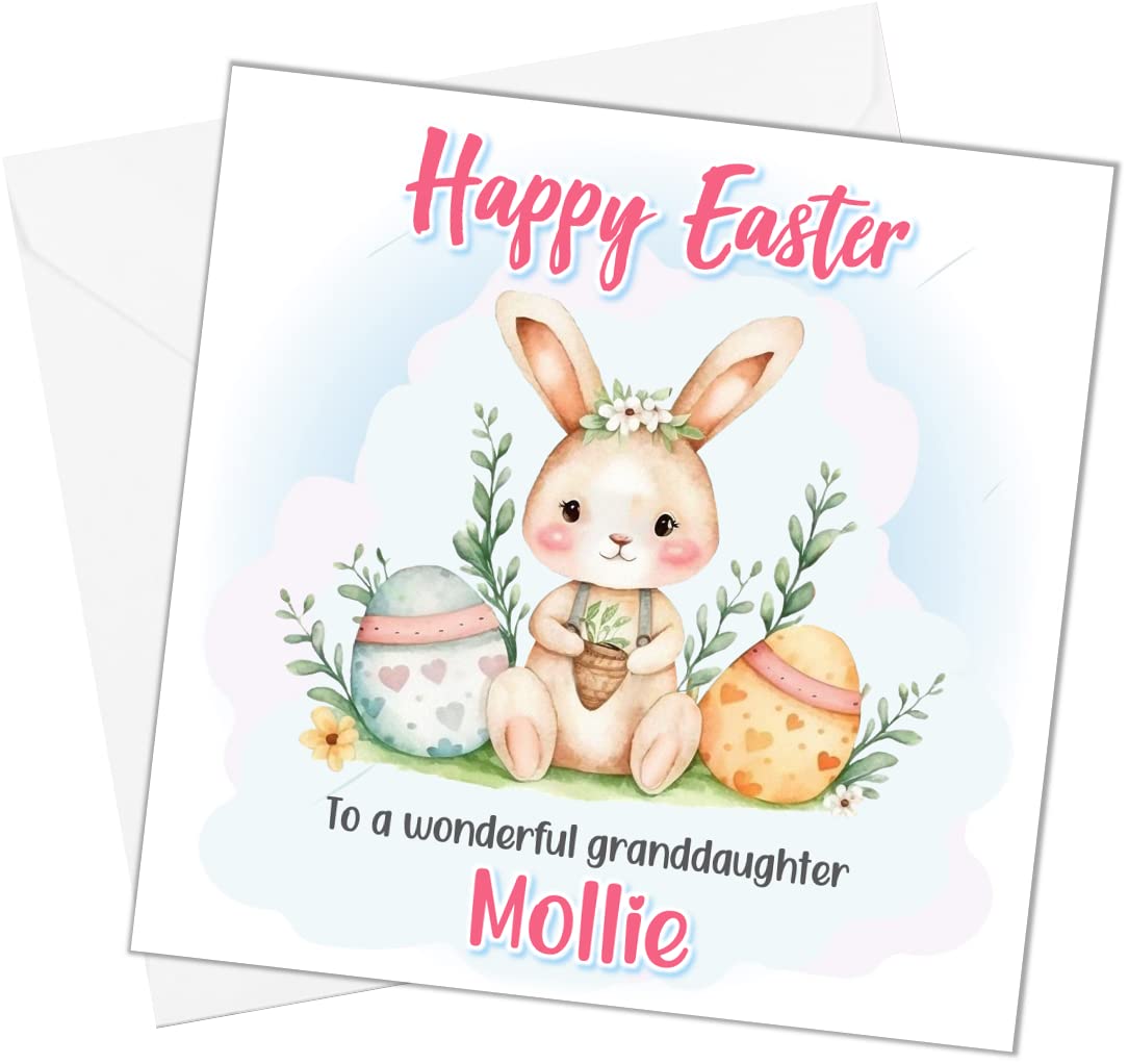 Personalised Easter Card Daughter Granddaughter Sister Niece ...