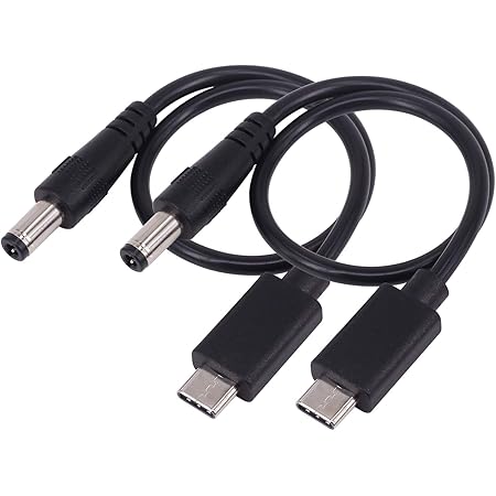 Amazon.com: CY DC 5.5x2.5mm to Type C USB-C Input Cable for Laptop ...