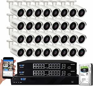 Amazon.com : GW Security 64 Channel Security Camera System 20TB, 64CH ...