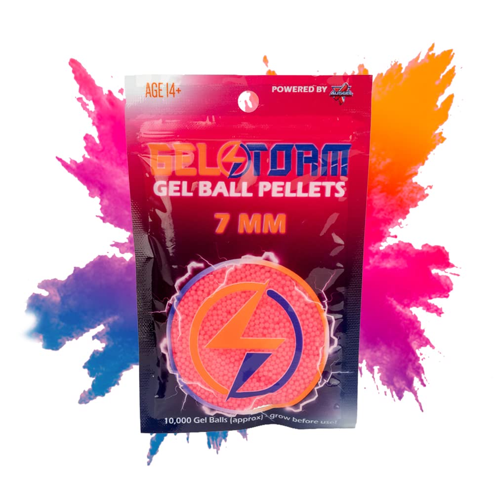 Amazon.com: GelStorm Blaster Gels - Gel Ball Pellets (Pink) - 7-8mm Gel ...