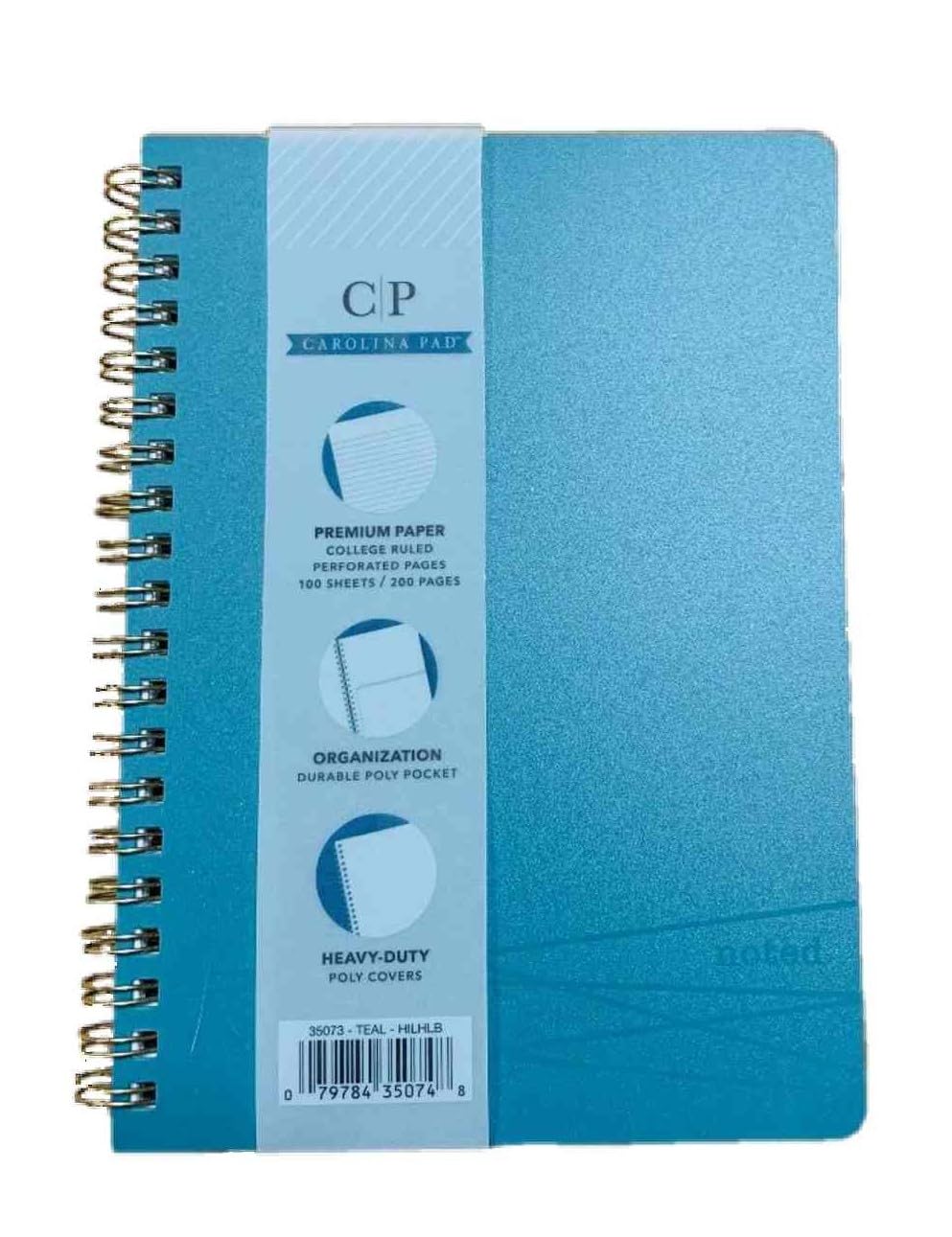 Carolina Pad College Ruled Executive Personal Notebook ~ Noted Neutrals ...