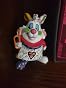 Enesco Romero Britto White Rabbit Mini Figurine : Amazon.co.uk: Home ...