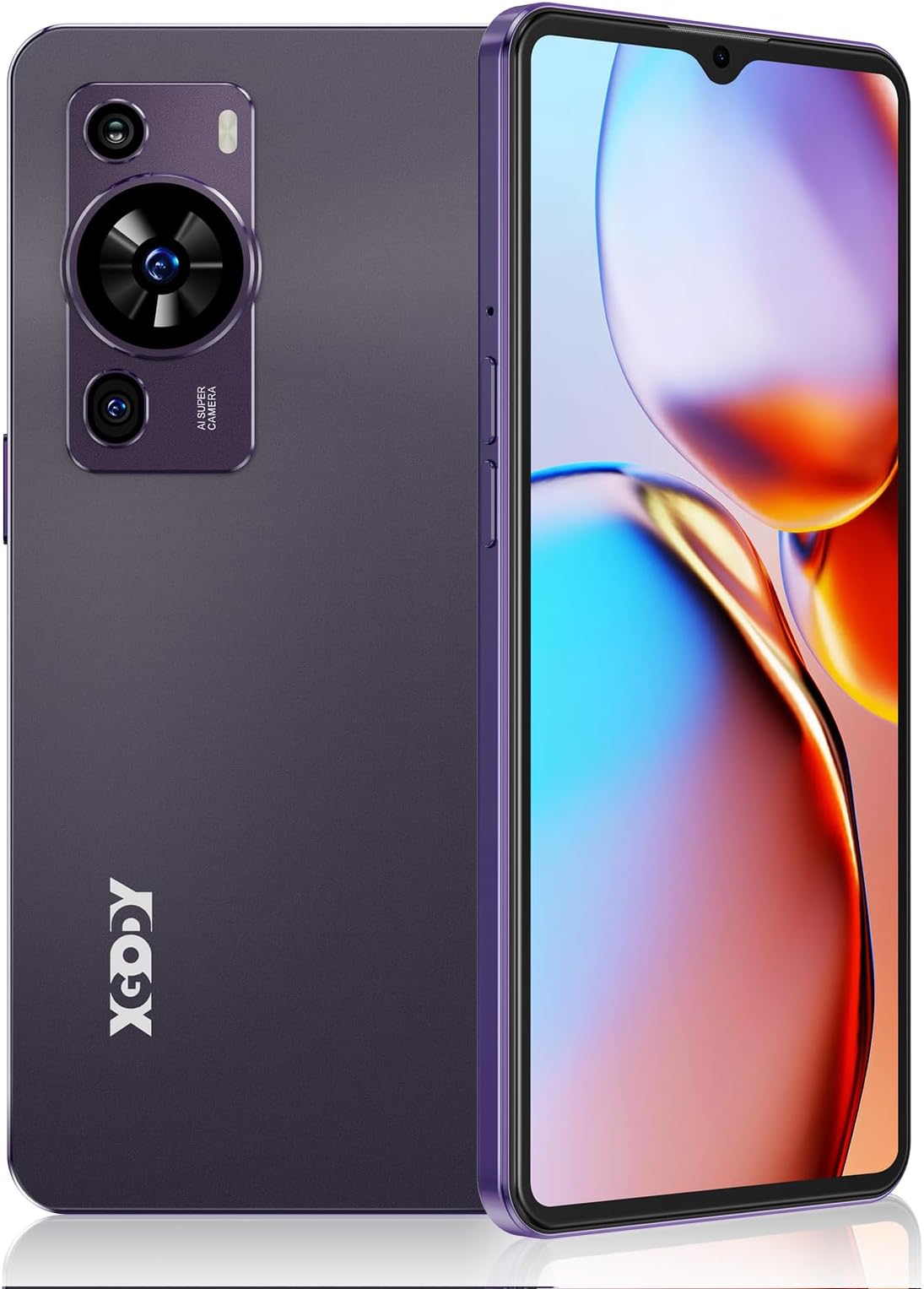 Amazon.com: Xgody Mate 50 3GB+32GB Octa-Core 4G LTE Android Phone, 6.56 ...