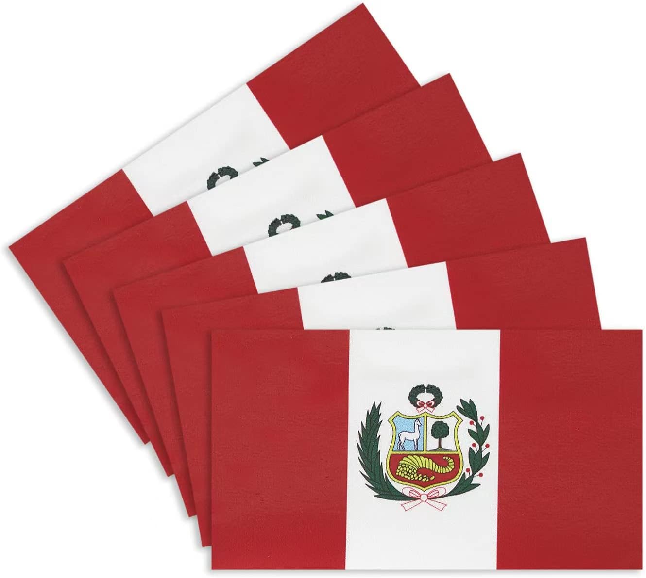 Amazon.com: Peruvian Flag Sticker Decal Vinyl Made in USA : Sports ...