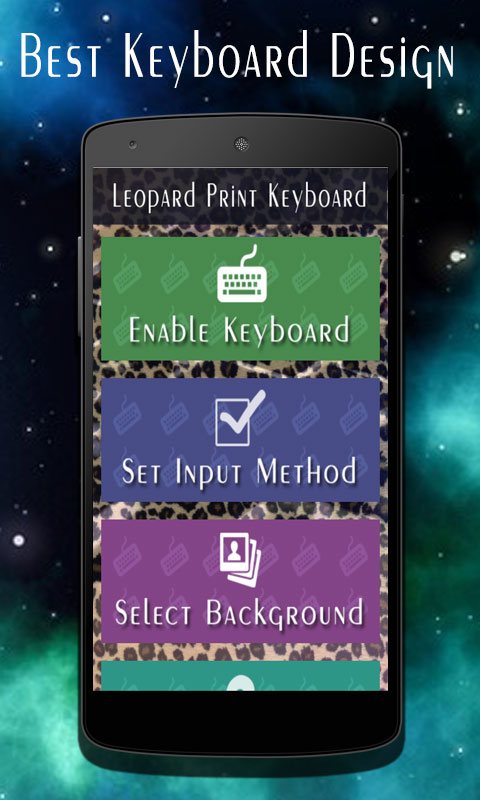 Leopard Print Keyboard - App on Amazon Appstore