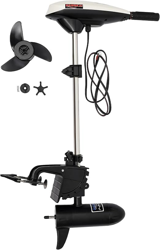 Amazon.com: WenDissy Kayak Electric Motor, Thrust Mounted Saltwater ...