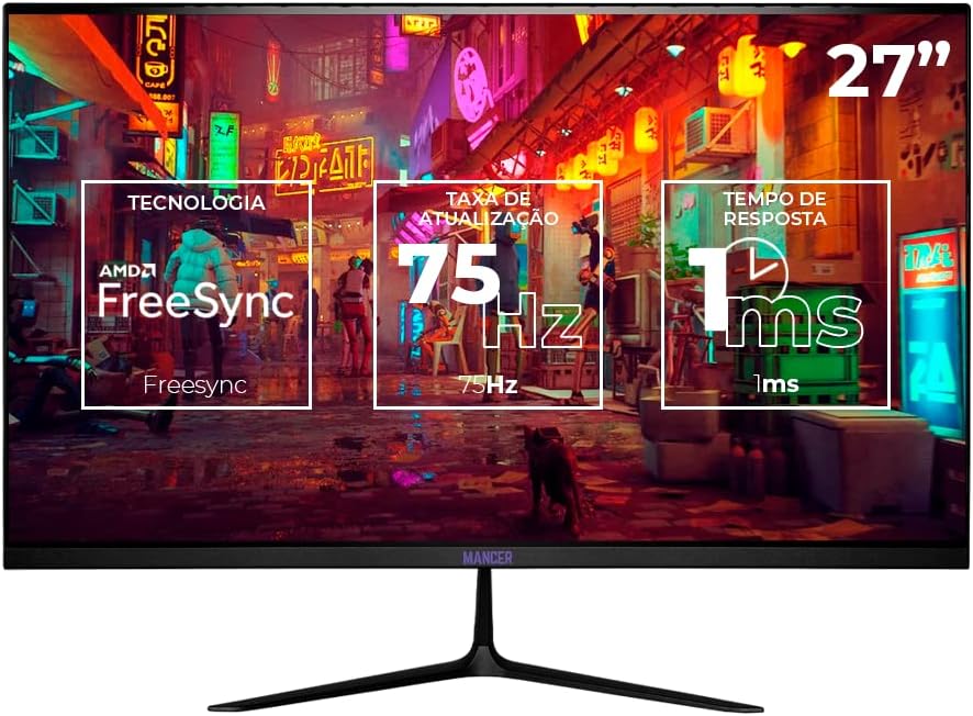 Monitor Gamer AOC SNIPER 27" 75Hz IPS 1ms | Amazon.com.br