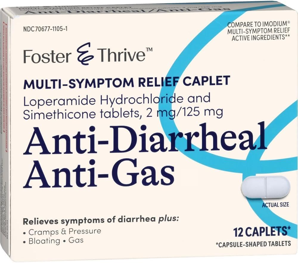 Foster & Thrive Anti-Diarrheal Anti-Gas Philippines | Ubuy