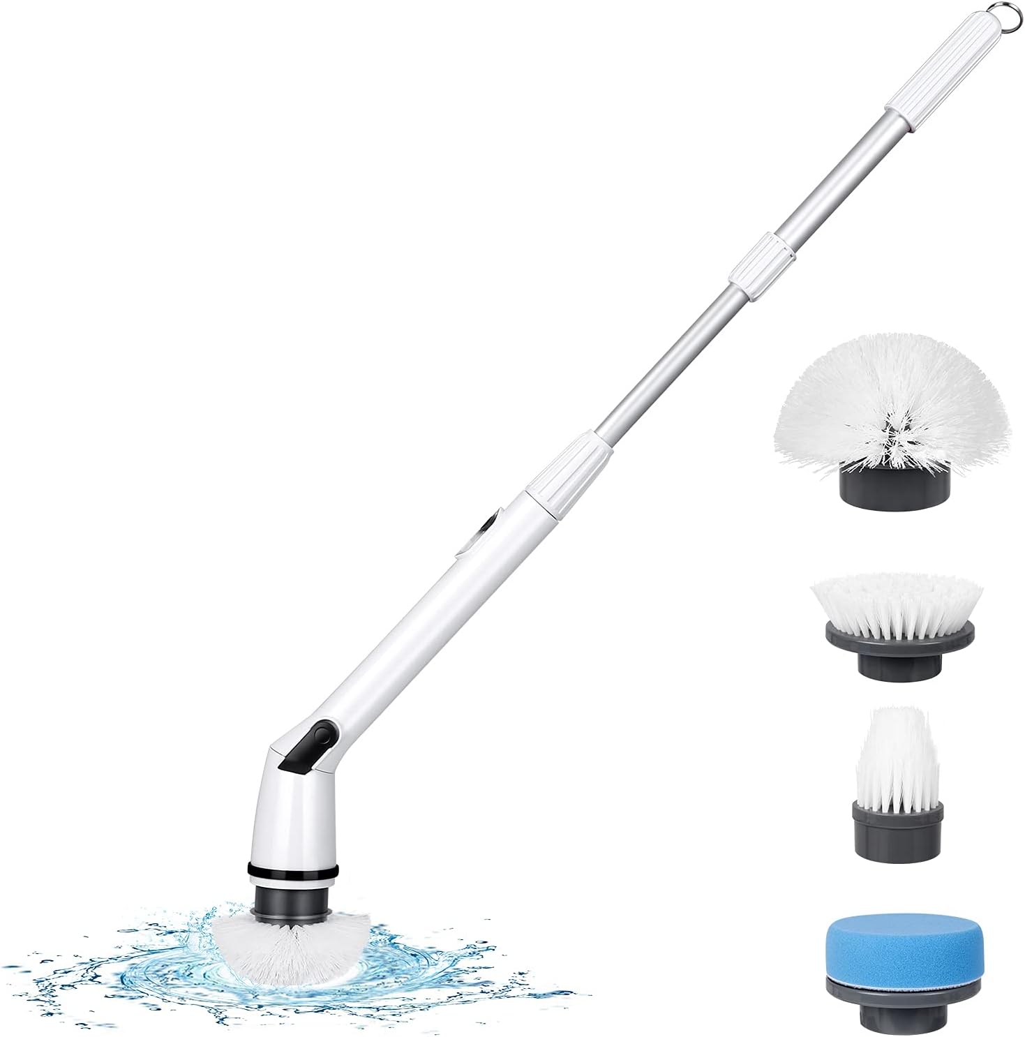 Spin Scrubber, 360 Cordless Electric Floor Brush Scrubber for Bathroom ...