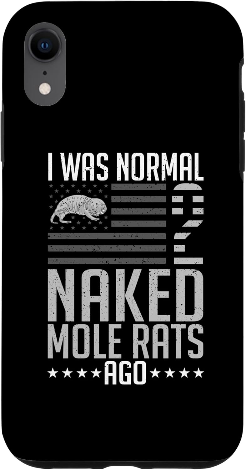 Amazon.com: iPhone XR Naked Mole Rat Animals African Rodent Case : Cell ...